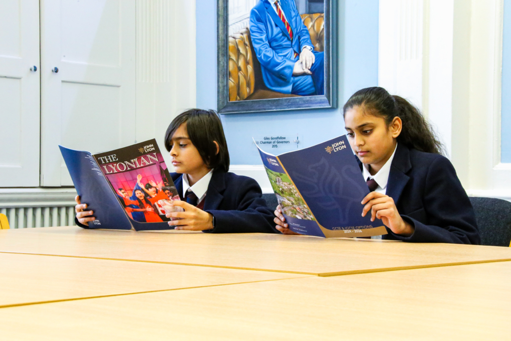 Publications | John Lyon School | North West London