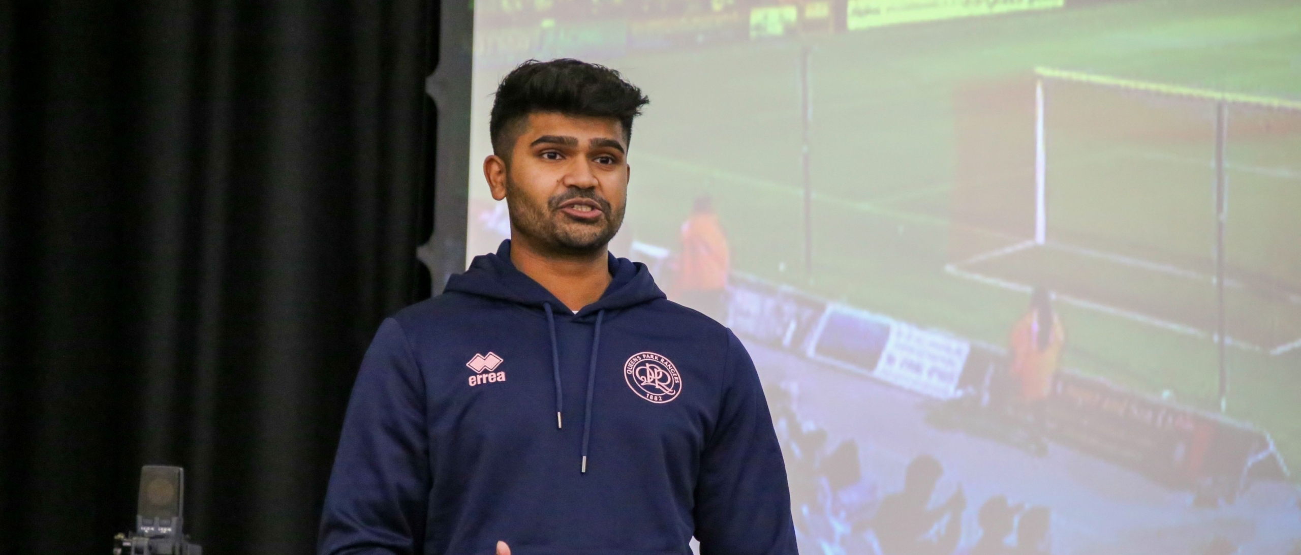 Inspiring Goldhawk talk delivered by Keval Patel (OL 2015) - John Lyon